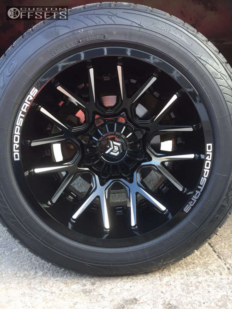 2006 Dodge Ram 1500 with 20x12 -44 Dropstars 654bm and 305/50R20 Toyo ...