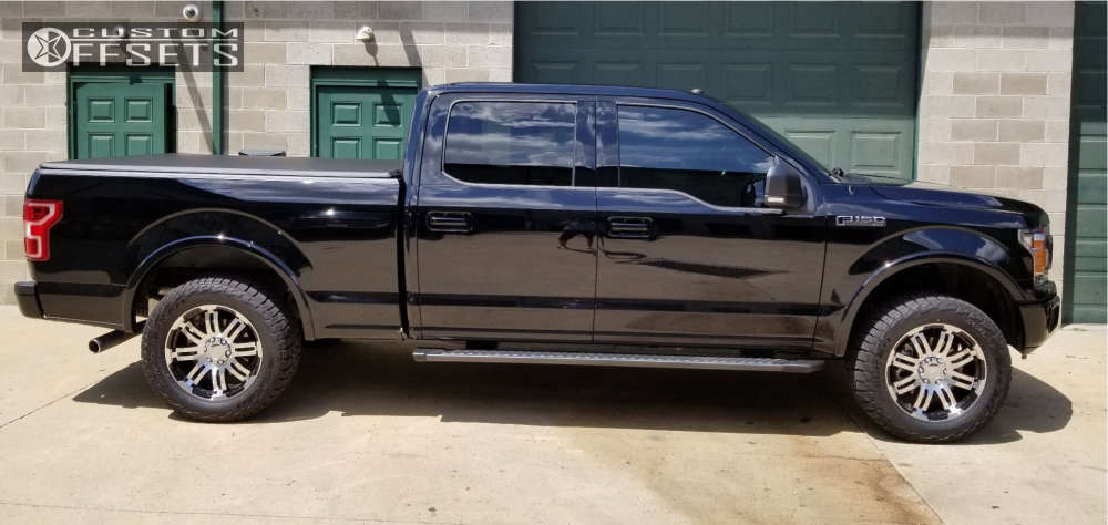 2018 Ford F-150 with 20x9 25 Vision Warrior and 305/55R20 Falken ...