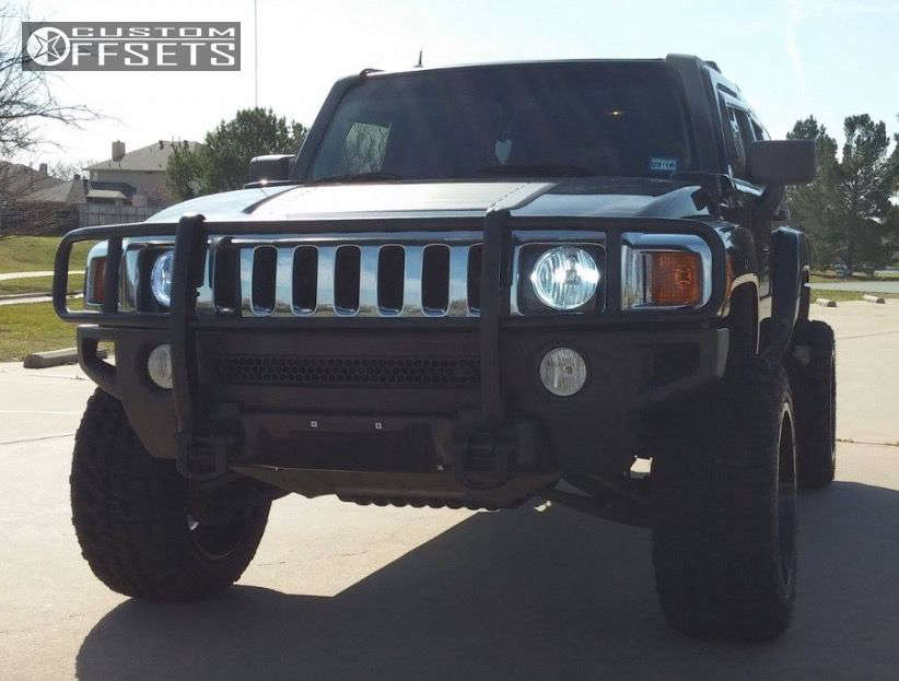 2006 Hummer H3 with 20x12 -44 Gear Off-Road Big Block and 33/12.5R20 ...