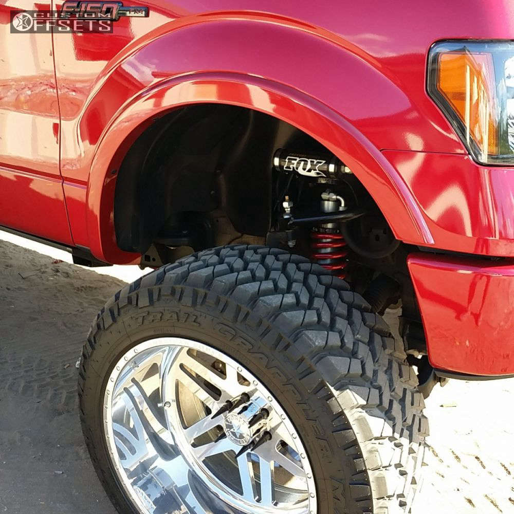 2011 Ford F-150 with 24x14 -73 American Force LIBERTY SS and 38/13.5R24 ...