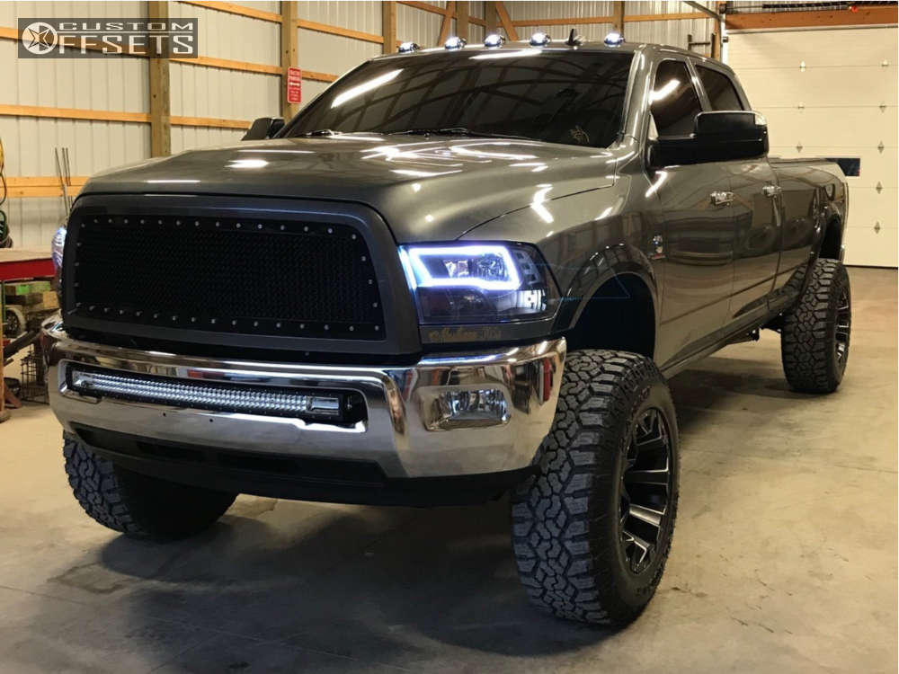 2013 Ram 2500 with 20x12 -44 Fuel Assault and 37/12.5R20 Kanati Trail ...