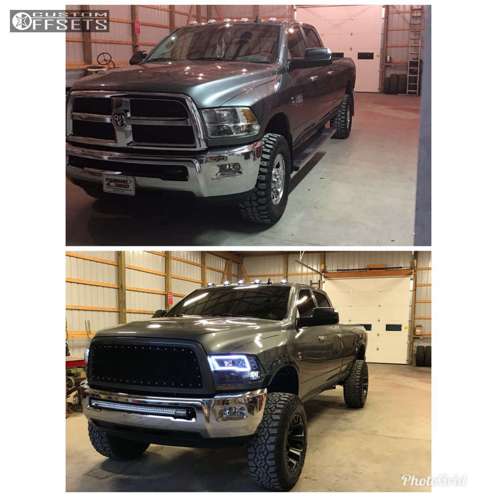 2013 Ram 2500 with 20x12 -44 Fuel Assault and 37/12.5R20 Kanati Trail ...
