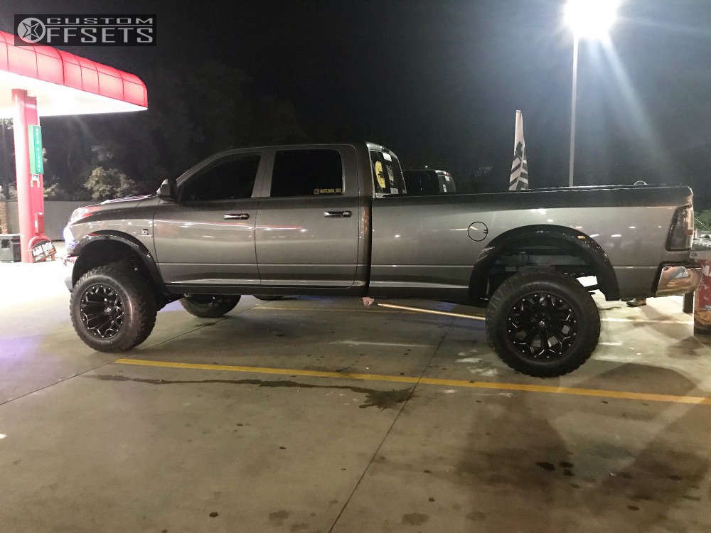 2013 Ram 2500 with 20x12 -44 Fuel Assault and 37/12.5R20 Kanati Trail ...