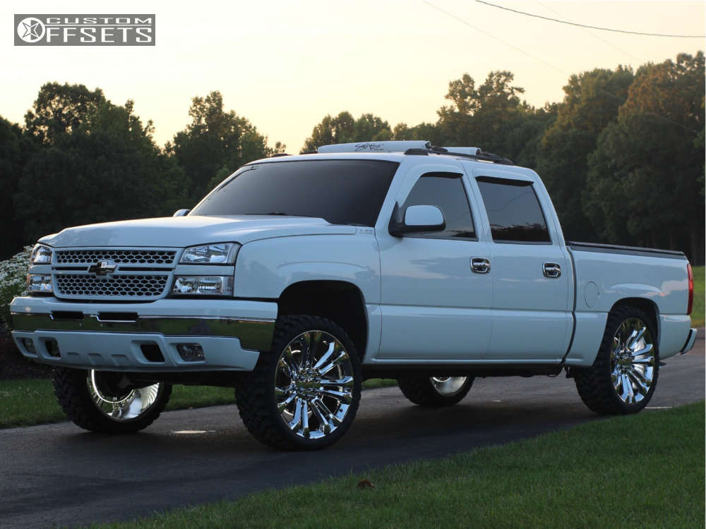 2006 Chevrolet Silverado 1500 with 24x10 31 OE Performance 132 and 33/ ...
