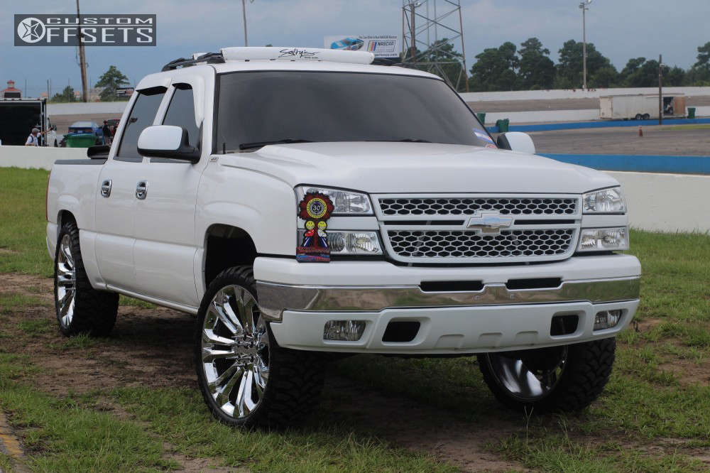 2006 Chevrolet Silverado 1500 with 24x10 31 OE Performance 132 and 33/ ...