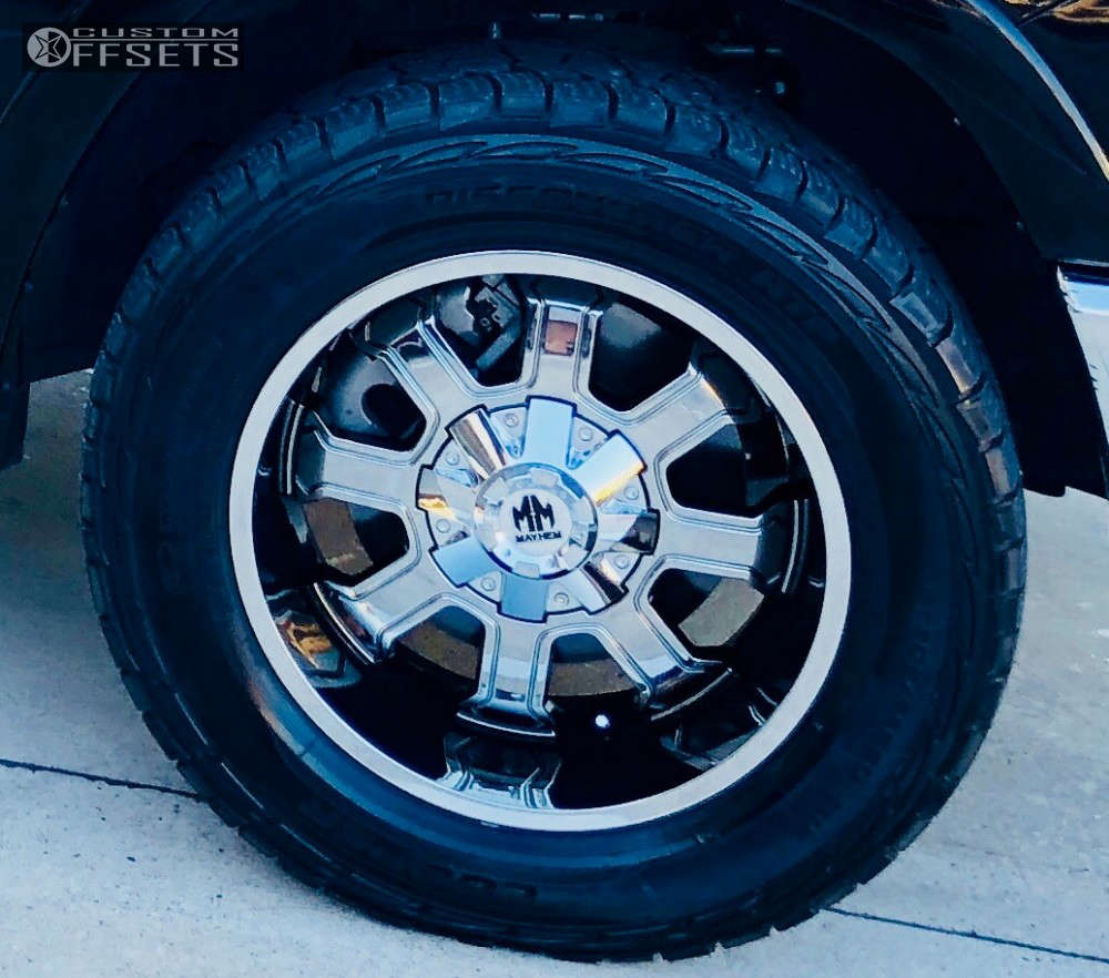 2018 Chevrolet Silverado 1500 with 20x10 -19 Mayhem Fierce and 305 ...