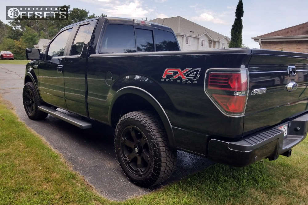 2012 Ford F-150 with 20x9 20 Fuel Beast and 275/60R20 Falken WildPeak ...