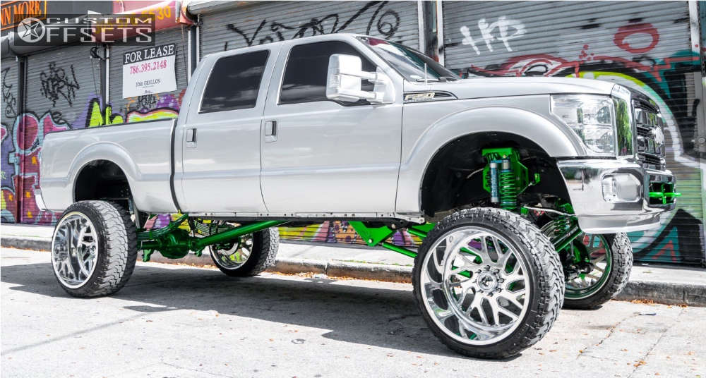 2015 Ford F-250 Super Duty with 26x16 -101 Fuel Forged Ff29 and 37/13 ...