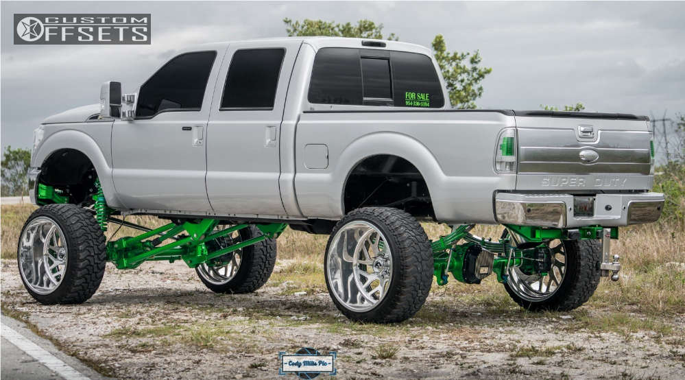2015 Ford F-250 Super Duty with 26x16 -101 Fuel Forged Ff29 and 37/13 ...