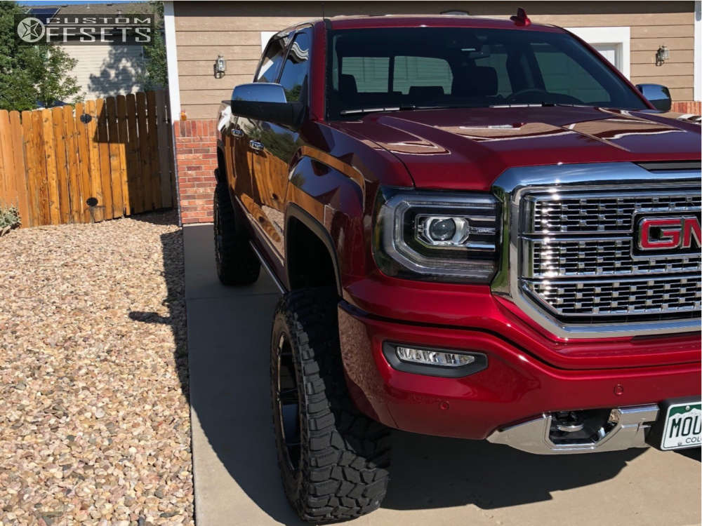 2018 GMC Sierra 1500 with 20x10 -12 Fuel Coupler and 35/12.5R20 Cooper ...