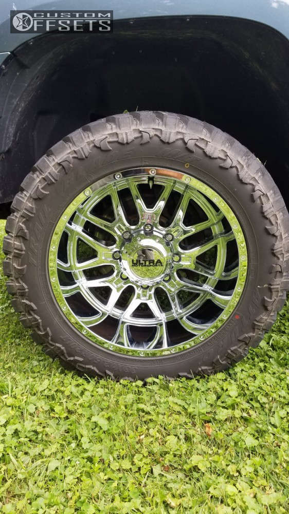 2014 GMC Sierra 2500 HD with 20x10 -25 Ultra Hunter and 33/12.5R20 ...