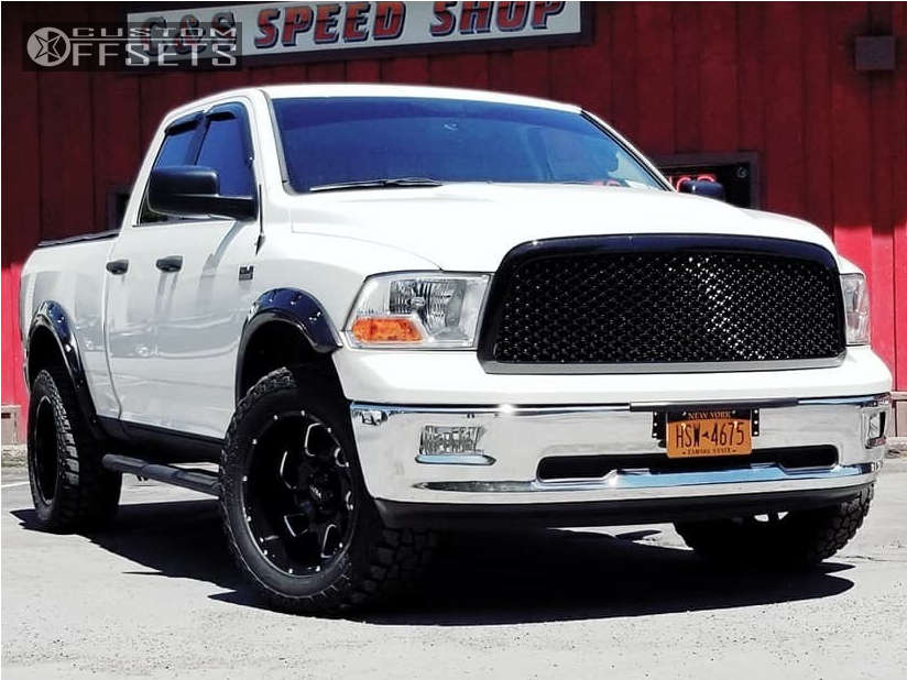 2009 Dodge Ram 1500 with 20x10 -25 Ultra Carnage and 305/55R20 Mickey ...
