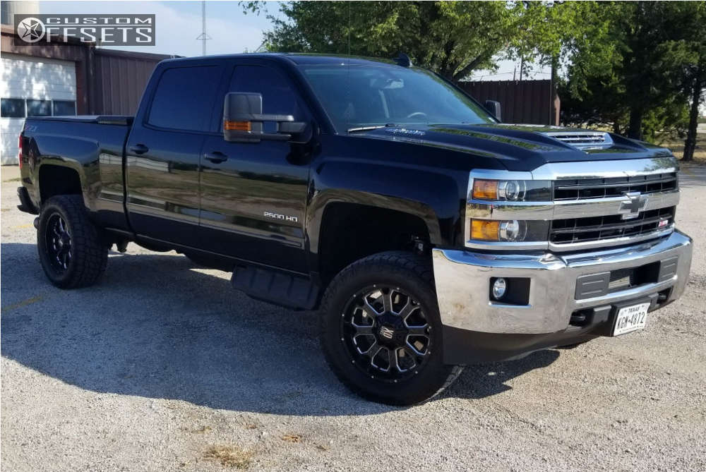 2018 Chevrolet Silverado 2500 HD with 20x9 0 XD Buck and 305/55R20 ...