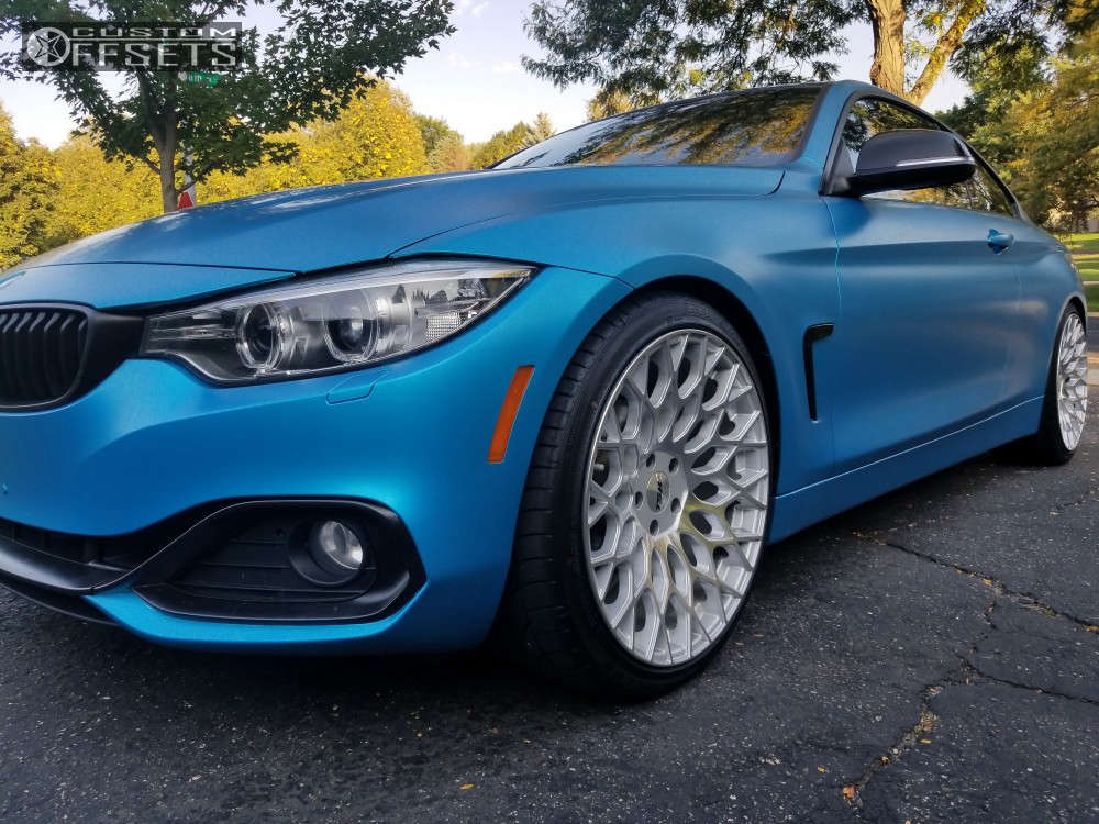 2014 BMW 428i XDrive with 20x10 44 TSW Oslo and 255/35R20 Achilles Atr ...
