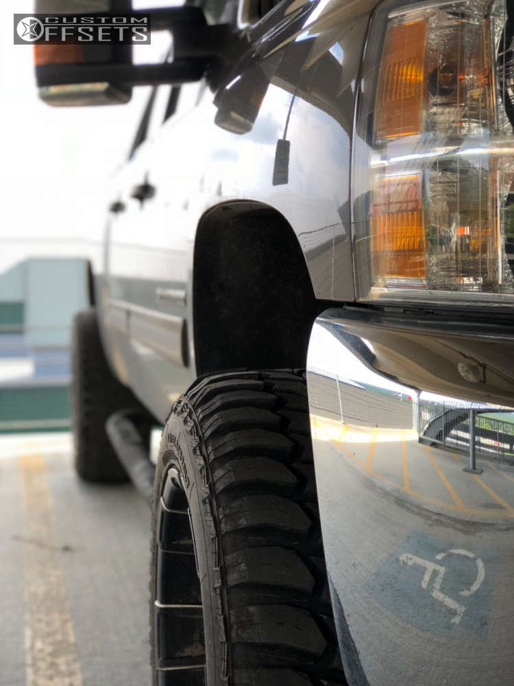 2013 Chevrolet Silverado 1500 with 20x12 -44 Red Dirt Road Lander and ...