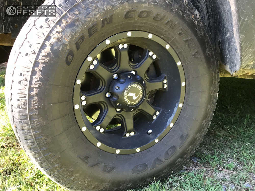 2002 Chevrolet Silverado 1500 with 16x8 0 Raceline Assault and 265 ...