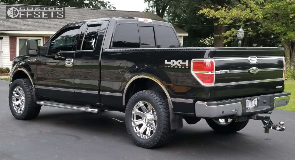 2012 Ford F-150 with 20x9 0 Raceline Throttle and 305/55R20 Toyo Tires ...