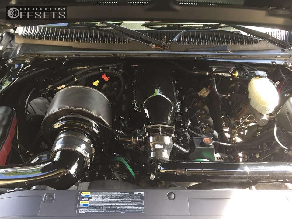 2003 Chevrolet Silverado 1500 with 20x9.5 15 Cosmis Racing Xt-005r and ...