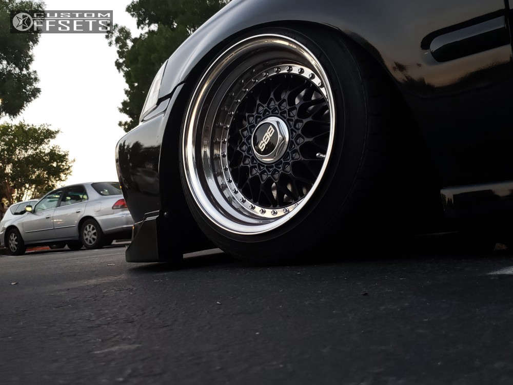 1999 Honda Civic with 15x9 12 BBS Rs and 195/45R15 Toyo Tires Proxes ...