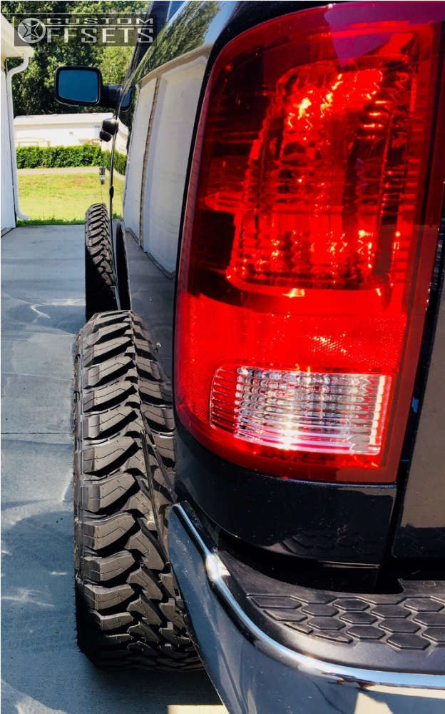 2018 Ram 1500 with 20x12 -51 Vision Prowler and 33/12.5R20 Toyo Tires ...