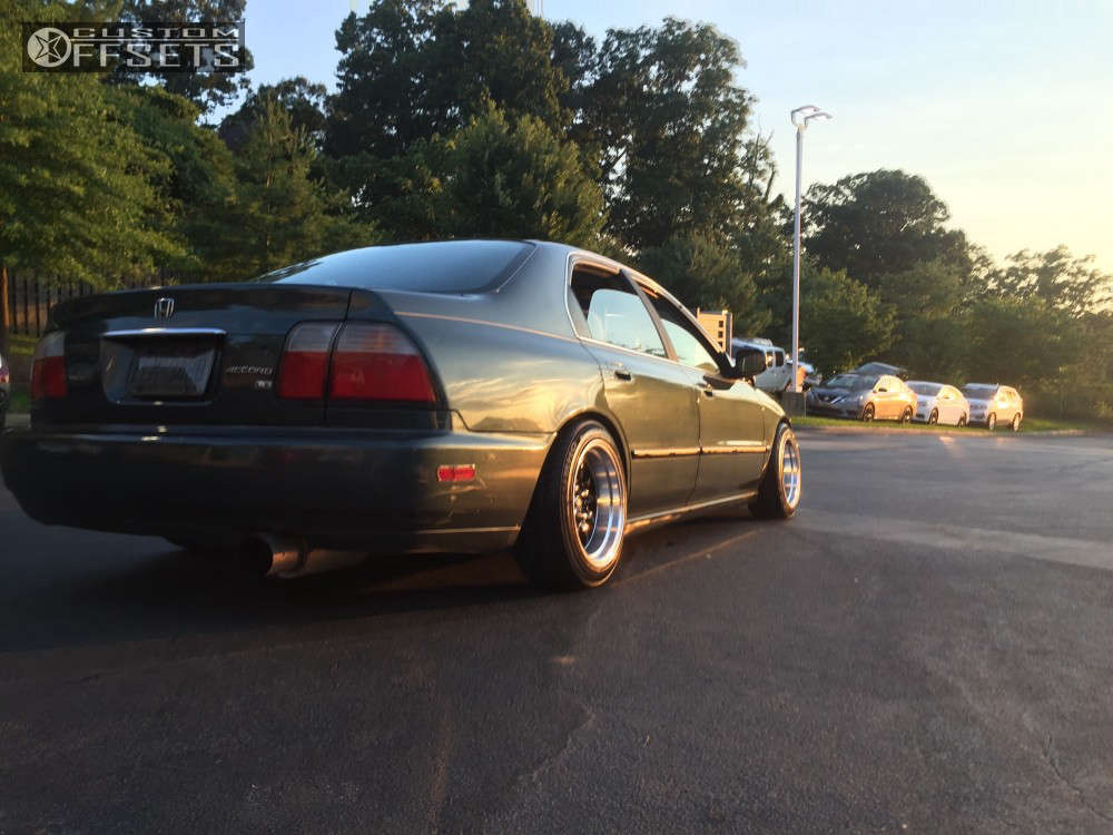 1997 Honda Accord with 15x8 0 MST Mt11 and 195/50R15 Kumho Ecsta and ...
