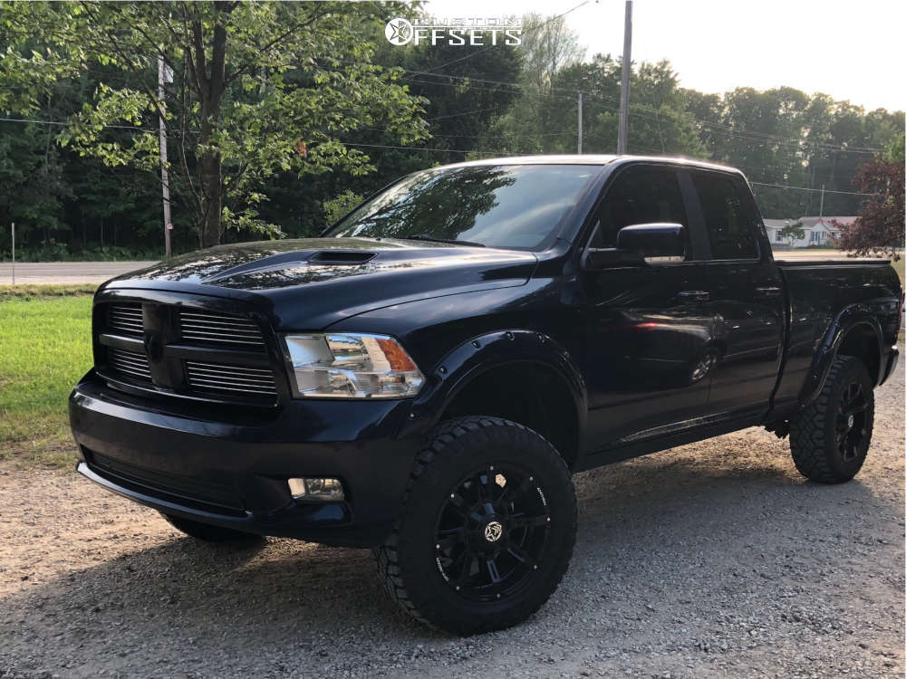 2016 Ram 1500 with 20x9 -12 Anthem Off-Road Defender and 275/65R20 ...
