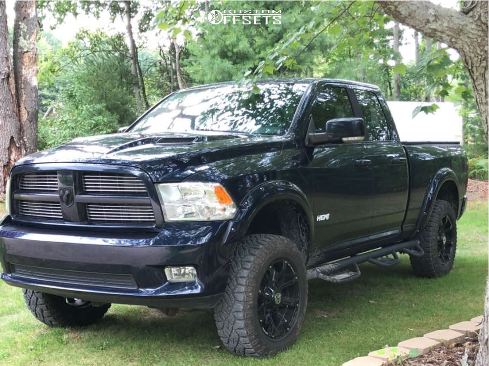 2016 Ram 1500 with 20x9 -12 Anthem Off-Road Defender and 275/65R20 ...