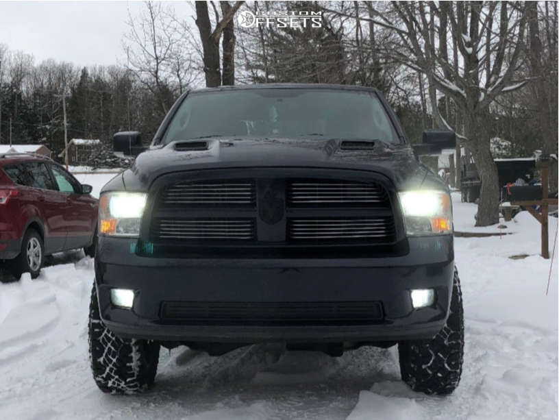 2016 Ram 1500 with 20x9 -12 Anthem Off-Road Defender and 275/65R20 ...