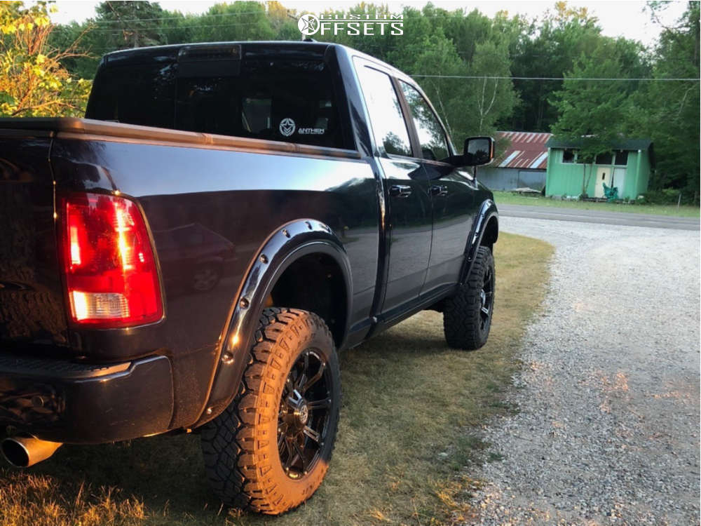 2016 Ram 1500 with 20x9 -12 Anthem Off-Road Defender and 275/65R20 ...