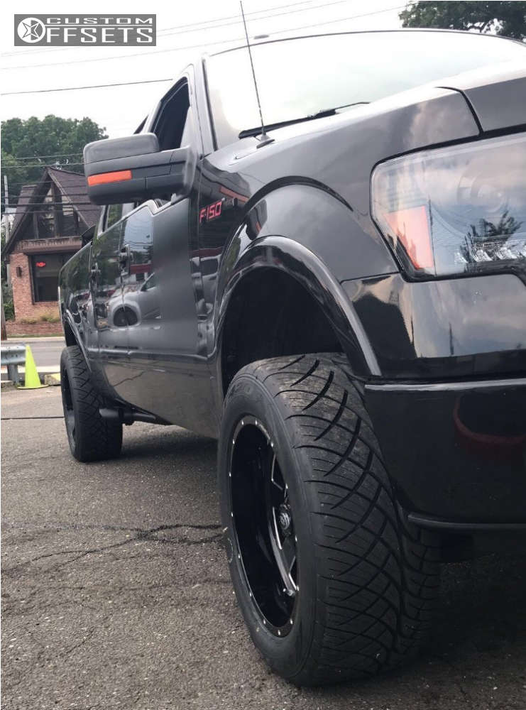 2013 Ford F-150 with 20x10 -24 Vision Arc and 305/50R20 Nitto NT420V ...
