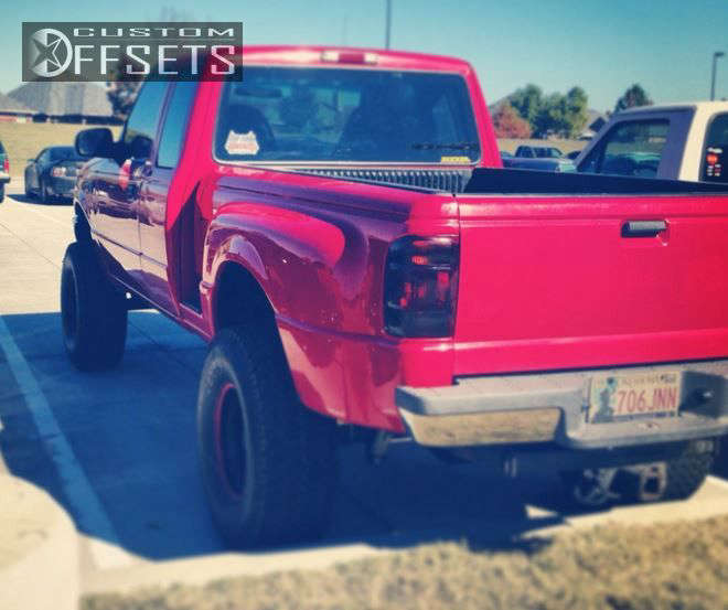 1999 Ford Ranger with 15x9 -55 Weld Racing Racing and 33/12.5R15 ...