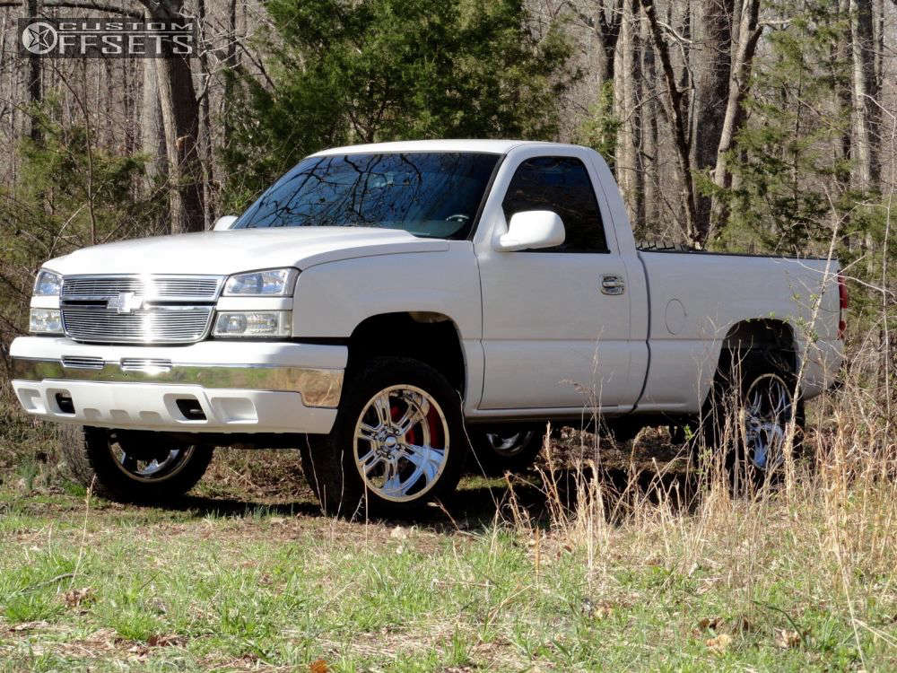 2006 Chevrolet Silverado 1500 with 20x10 -25 Ultra Predator and 305 ...