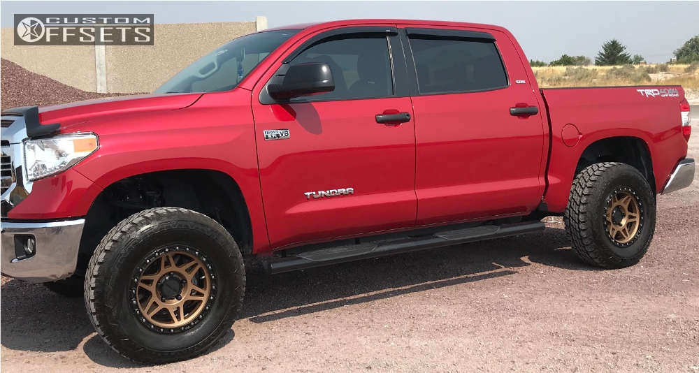 2017 Toyota Tundra with 18x9 18 Method Mr312 and 295/70R18 Multi Mile ...
