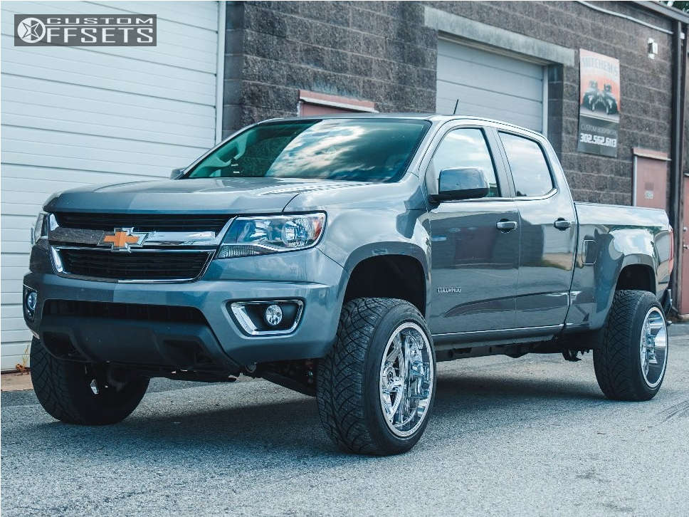 2018 Chevrolet Colorado with 20x12 -44 Dropstars 655v and 265/50R20 ...