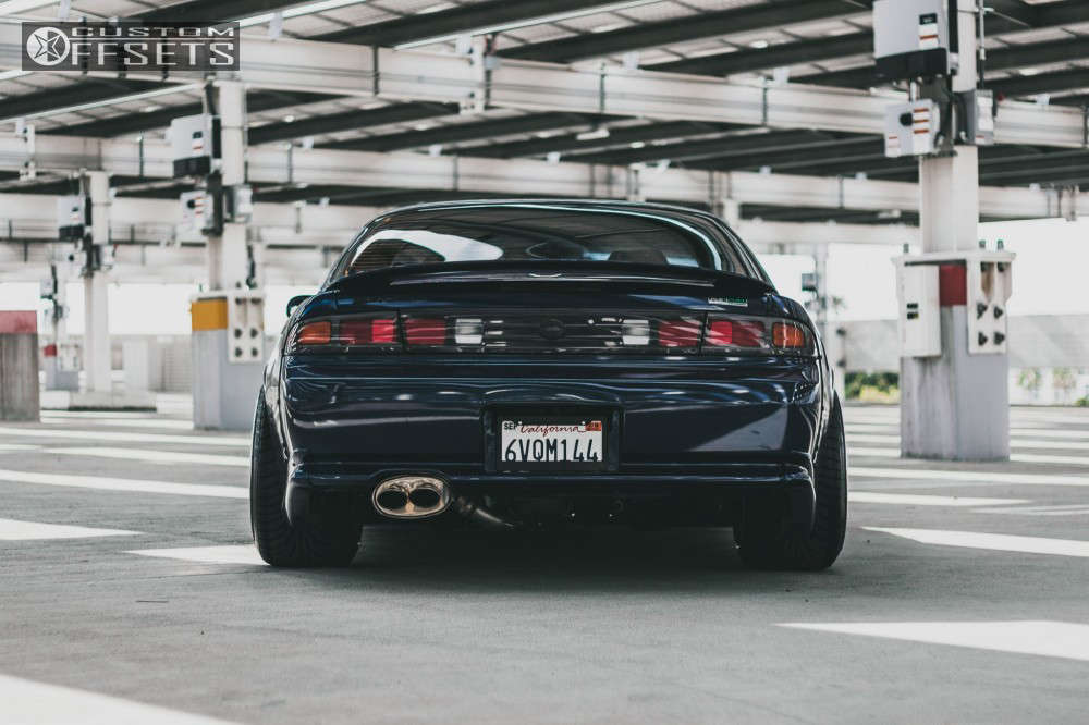 1997 Nissan 240SX Wheel Offset Flush Coilovers | 445522 | Custom Offsets