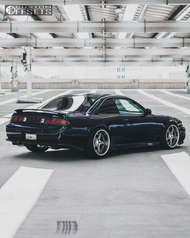 1997 Nissan 240SX Wheel Offset Flush Coilovers | 445522 | Custom Offsets
