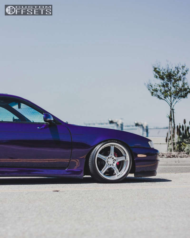 1997 Nissan 240SX Wheel Offset Flush Coilovers | 445522 | Custom Offsets