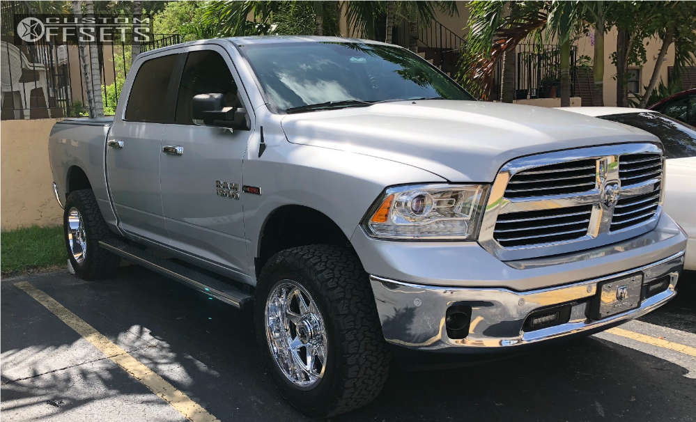 2016 Ram 1500 with 20x10 -25 Dropstars 655v and 305/55R20 BFGoodrich ...