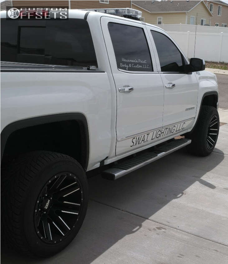 2018 GMC Sierra 1500 with 20x12 -44 Moto Metal Mo978 and 305/50R20 Toyo ...