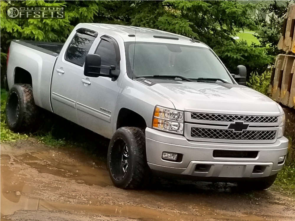 2013 Chevrolet Silverado 2500 HD with 20x12 -44 Ultra Predator Ii and ...