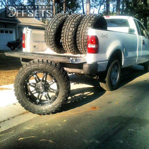 2007 Ford F-150 with 20x10 -12 Fuel Hostage and 35/12.5R20 Federal ...