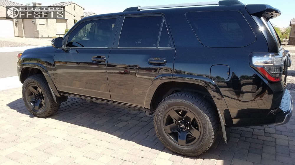 2015 Toyota 4Runner with 17x8.5 0 Method Fat Five and 295/70R17 Cooper ...