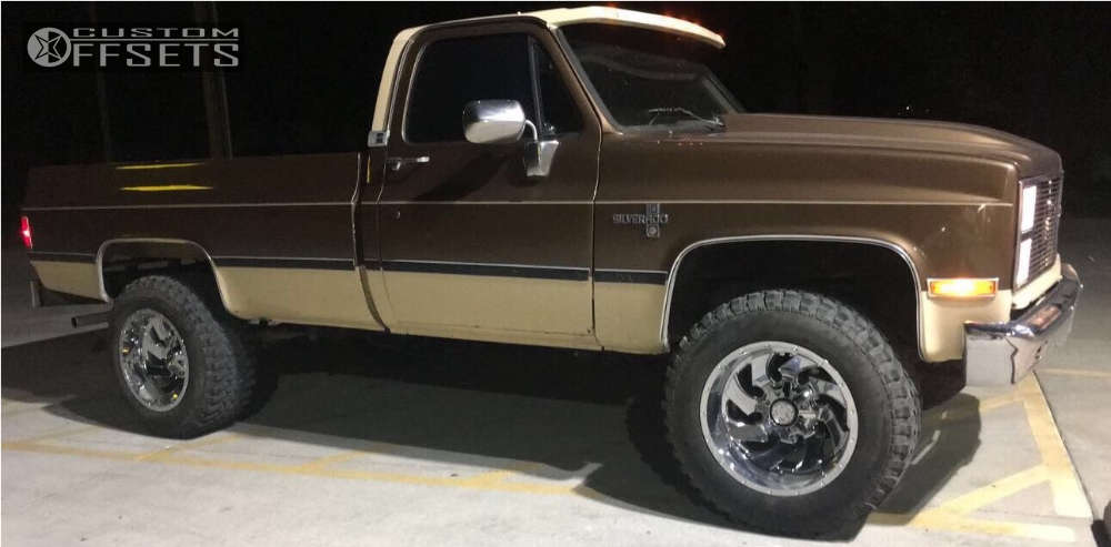 1974 Chevrolet K20 with 20x12 -44 Fuel Cleaver D573 and 35/12.5R20 ...