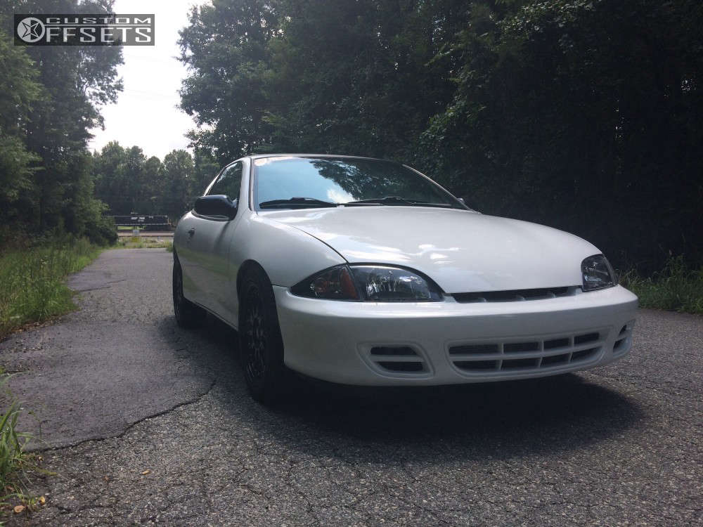 2000 Chevrolet Cavalier with 17x7 38 XXR 521 and 205/50R17 Thunderer ...