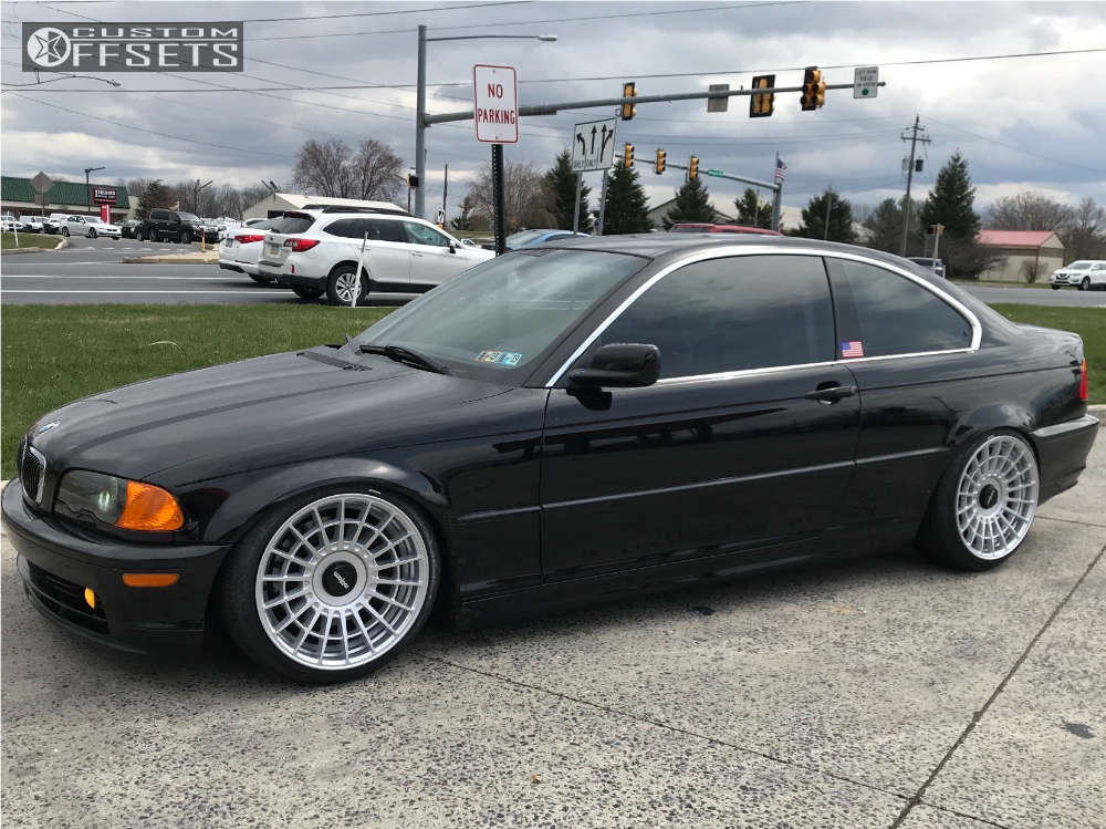2002 BMW 330Ci with 18x9.5 35 Rotiform Las-r and 215/40R18 Nankang As-1 ...