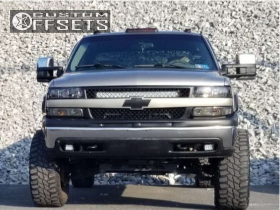 2001 Chevrolet Silverado 1500 with 17x9 0 Cragar D Window and 35/12 ...