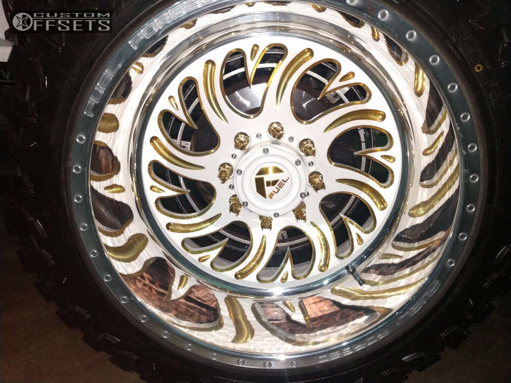 2003 Ford Excursion with 22x12 -51 Fuel Forged Ff36 and 35/12.5R22 ...