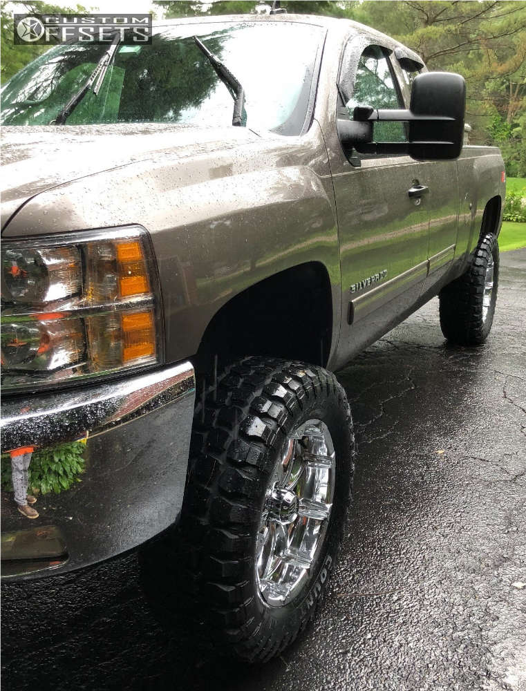 2013 Chevrolet Silverado 1500 with 20x9 -12 XD Badlands and 35/12.5R20 ...