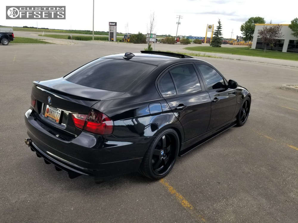 2011 BMW 328i with 19x8 35 TSW Rockingham and 235/35R19 Falken Fk453 ...