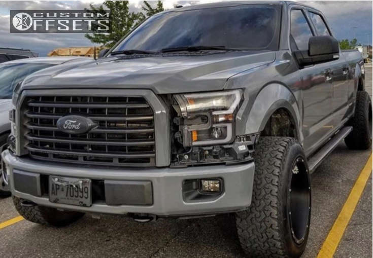2016 Ford F-150 with 20x12 -51 Vision Rocker and 305/55R20 BFGoodrich ...